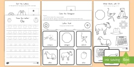 Winter Initial Sounds Worksheet / Activity Sheet - Winter