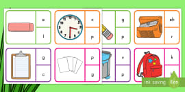 Transportation Beginning Sounds Activity (teacher made)
