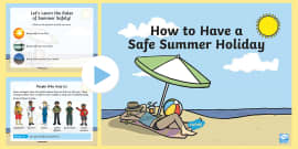 KS1 Signs of Summer for Kids PowerPoint - Teacher-made