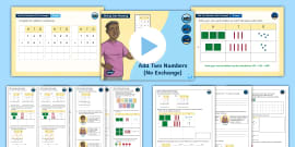 👉 Y3 DIM: Step 12 Subtract Two Numbers (no exchange