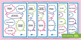 English Greetings Display Posters