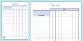 Key Worker Group List Template ELC (teacher made) - Twinkl