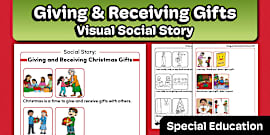 When I Feel Anxious Social Story Booklet for Special Education