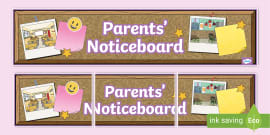 👉 Teachers Noticeboard Display Banner (Teacher-Made)