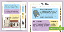 What do you know about the Bible? Mind Map (teacher made)