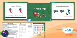 Show a Quarter Turn and a Half Turn in a Number of Situations