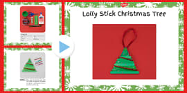 Lollipop Stick Christmas Decorations - DIY Guide
