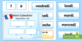 French Weather Display Posters (teacher made) - Twinkl