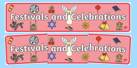 👉 Festivals Poster Set | Our World | Celebrations | Twinkl