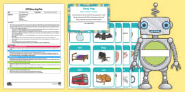 EYFS Robot Action Song Adult Input Plan and Resource Pack