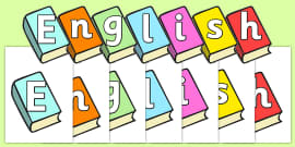 FREE! - Literacy On Books Display Cut Outs (teacher made)