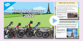Tour de France Vocabulary Word Mat (teacher made)