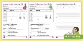 Past Perfect Tense | Present Perfect Form KS2