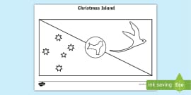 Fiji Flag Coloring Sheet (Teacher-Made) - Twinkl