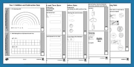 Year 2 Maths Assessment Pack Term 3 (teacher made) - Twinkl