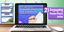 Grade 9 English First Additional Language Term 1 Test (CAPS Aligned)