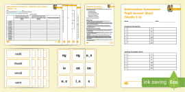 KS1 Level 3 Intervention - Assessment Pack (teacher made)