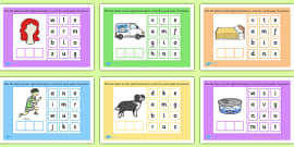 CVC Words U Spelling Flipchart (teacher made)