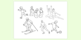 FREE! - Children's Sports Colouring | Colouring Sheets