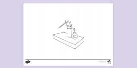 FREE! - Container Ship Colouring | Colouring Sheets - Twinkl