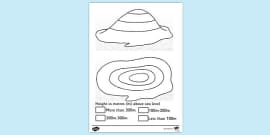 FREE! - BSL Hill Colouring Sheet | Colouring Sheets - Twinkl