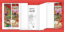 Elf Hat Template (teacher made) - Twinkl