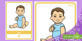 Baby Sign Language Poster (Hug) (Teacher-Made) - Twinkl