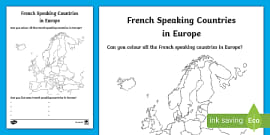 French Speaking Countries Photo Display Pack French
