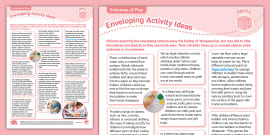 Enveloping Schema Information Poster | Schemas of Play