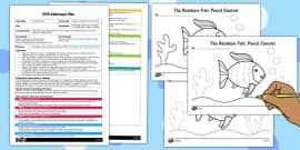 Draw a Fish Pencil Control Activity (teacher made)