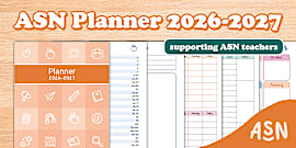 Teacher Planner 2025 - 2026