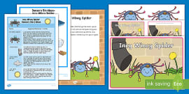 Incy Wincy Spider Counting and Reading Activity Pack