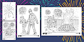 Firework Safety Twinkl Worksheet - Twinkl