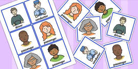 On the Bus Role Play Tickets (teacher made)