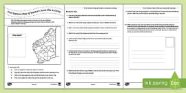 First Nations Map of VIC (teacher made) - Twinkl