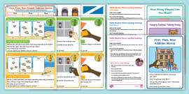 FREE! - 👉 EYFS Maths: First, Then, Now Activities (Supporting WRM)