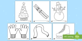 Winter Numbers 1-10 Tracing Activity (teacher made)