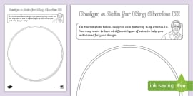 Design a Royal Crown Activity Sheet | Twinkl (teacher made)