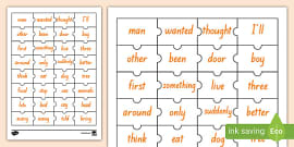 New Zealand Orange Sight Words Bingo (Teacher-Made) - Twinkl