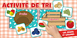 Mots mêlés : Les fruits et les légumes - Twinkl