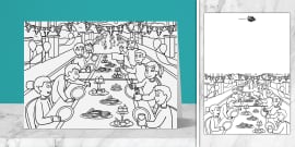 King Charles III Coronation Colouring Cards | Twinkl Party