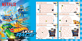 👉 Hot Wheels: Statistics Activity Sheets [Ages 7-9]