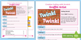 Scratch Interface Worksheet | Twinkl Computing