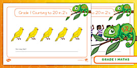 Grade 1 Maths Term 2 Assessment (CAPS Aligned)