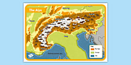 What are the Alps? | Facts for Kids | Twinkl - Twinkl