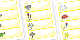 Labels (teacher made) - Twinkl