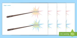 Magic e Wand Wheels Long A (teacher made)