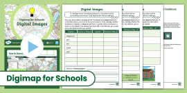 FREE! - KS2 Digital Mapping: Grid References - Twinkl - KS2