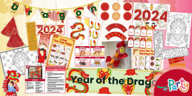 FREE! - Lunar New Year Folding Cards Pack | Twinkl Crafts