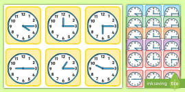 Units of Time Display Posters (teacher made)